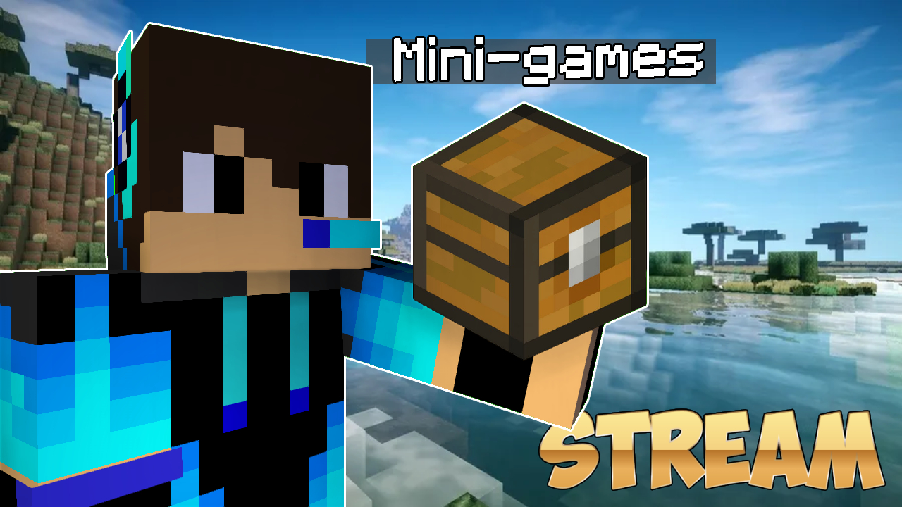 Играю на сервере с мини играми/minecraft