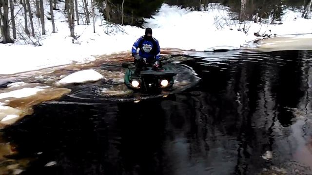 Брод Yamaha Grizzly 550