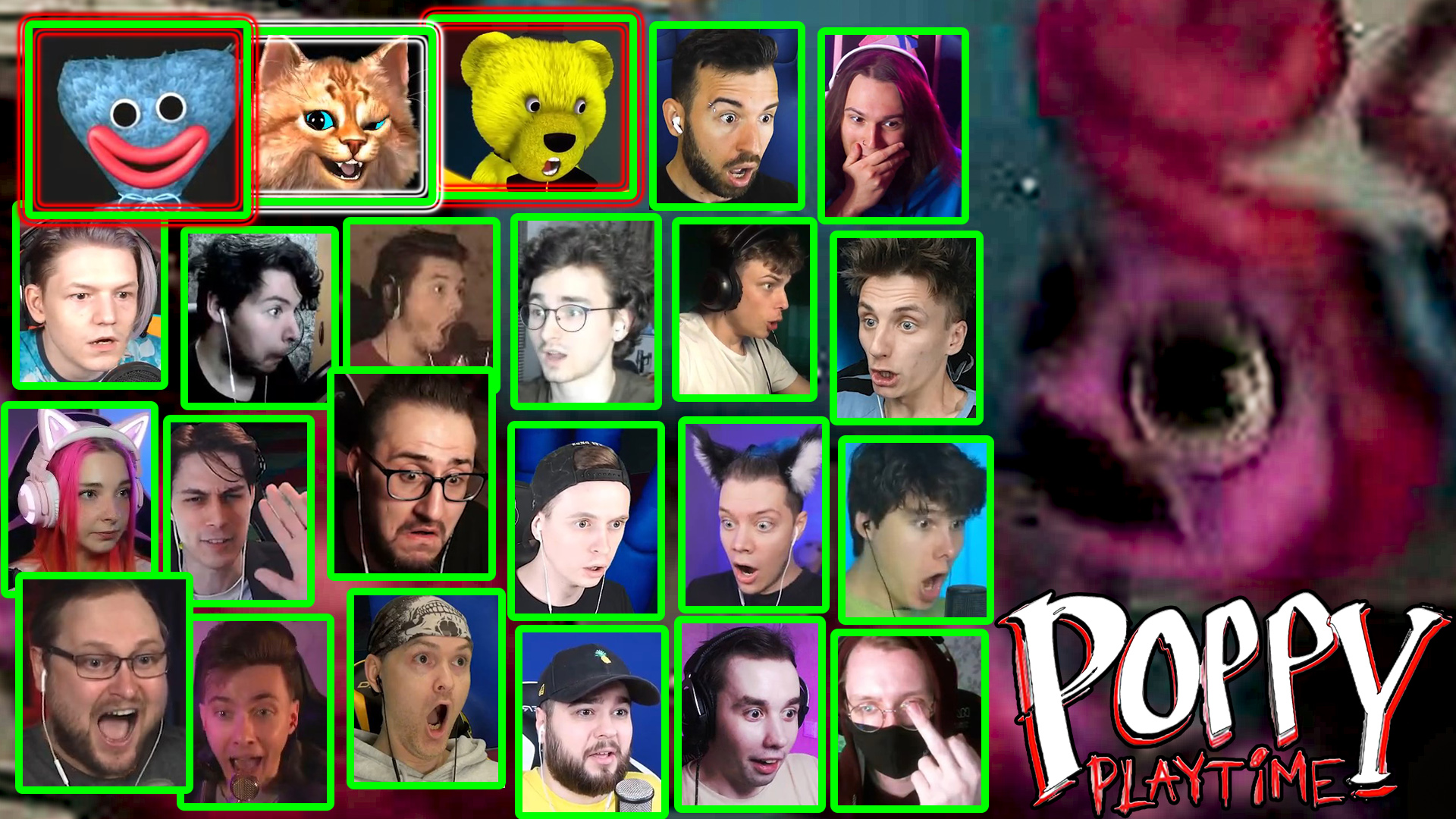 Реакция Летсплейщиков на Смерть Мамочки Длинные Ноги в Poppy Playtime Chapter 2