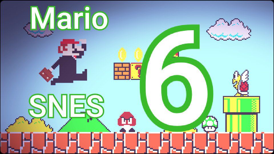 #6 Супер Марио на SNES