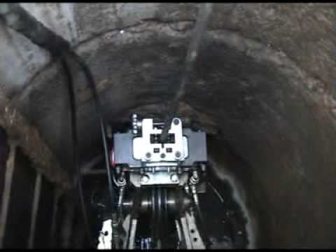 Бестраншейная замена трубопроводов с помощью колодезного разрушителя