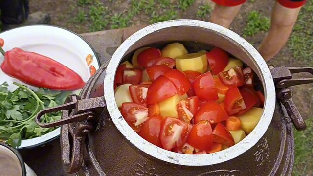 Курица в Афганском казане!