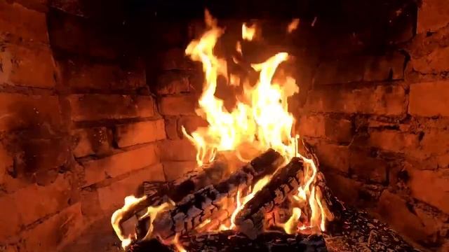 24_7 FirePlace 4K, Relaxing Music, Stress Relief Music, Sleep Music
