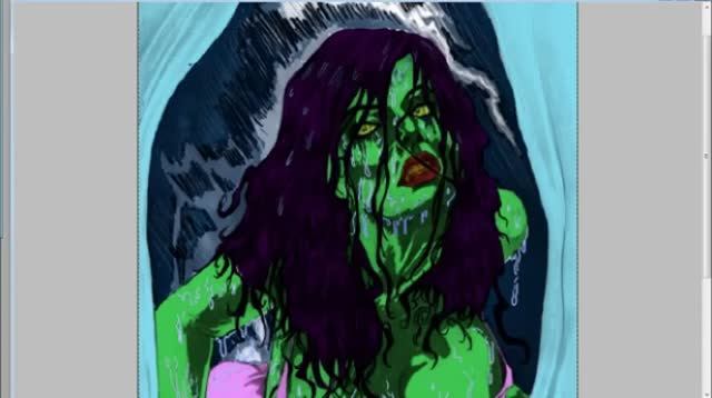 Рисуем афишу для концерта 22 ноября (музыка - Creepue)