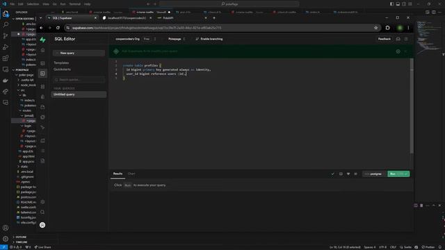 Сборка проекта SvelteKit и Supabase #5 - Сохранение данных в Supabase