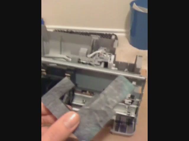 Чистка накопителя чернил в принтере Canon Pixma IP1500