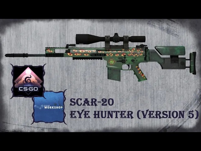 SCAR-20 | Eye hunter (version 5) #CSGOdreams