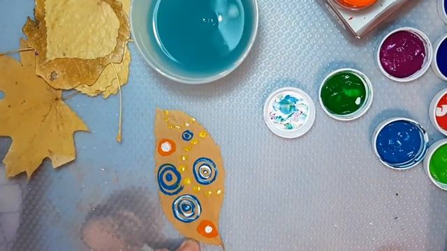 Мастер-класс «Волшебство осенних листьев»