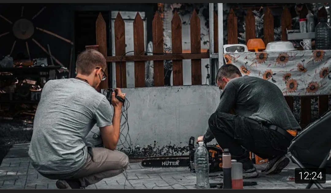 Обзор как запустить Бензопилу HUTER BS 45 M