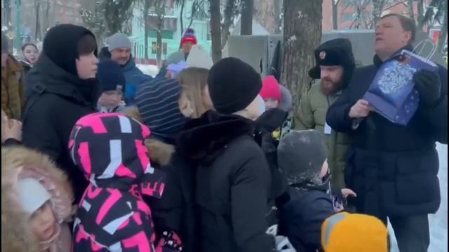 Снежная зима в русских казачьих традициях с «Маршем Мира» и Гуманитарной Казачьей Армией Химки, 2024