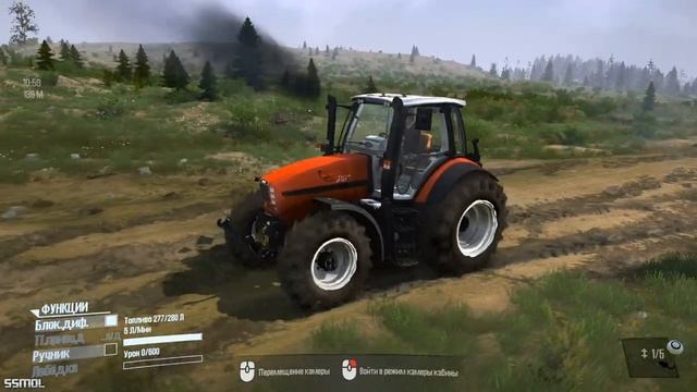 Spintires_ MudRunner mods Same Fortis 190 Forestry Edition