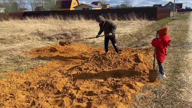 Заезд на участок через дренажную канаву