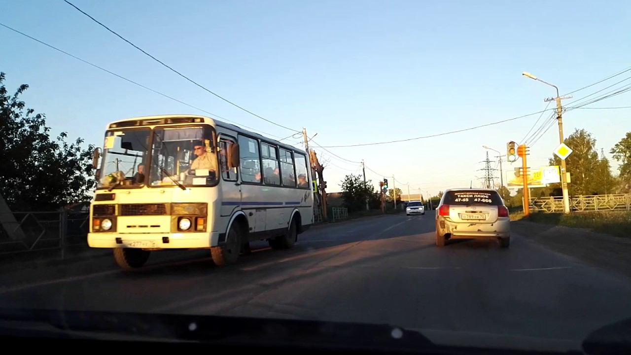 улица Московская, город Юрга (из авто) 2107