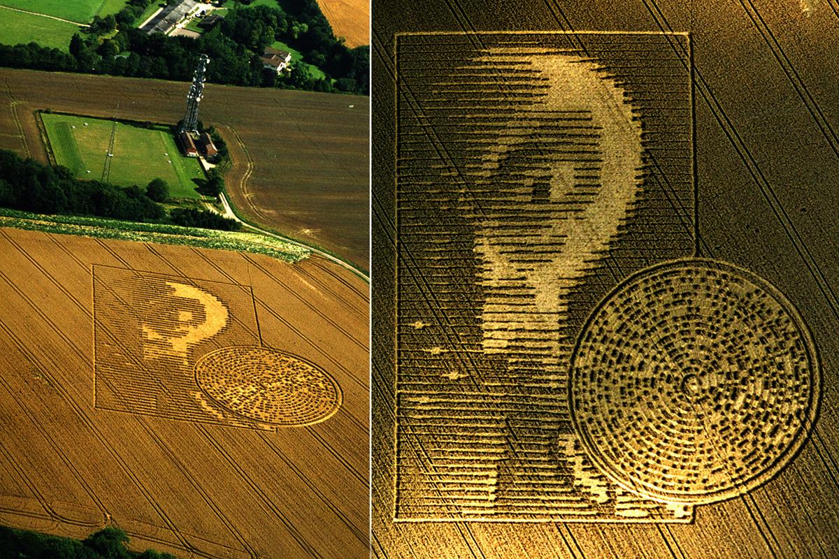 Загадочные круги на полях в Чимболтоне - расшифровка.