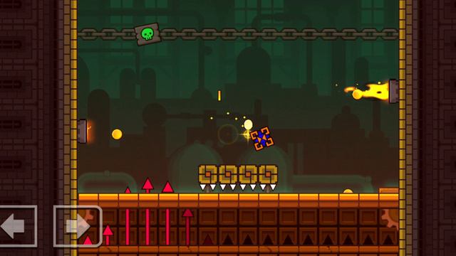 Geometry Dash Lite. Проходим уровни в The Tower. Пытаемся пройти Blast Processing. Часть 2.