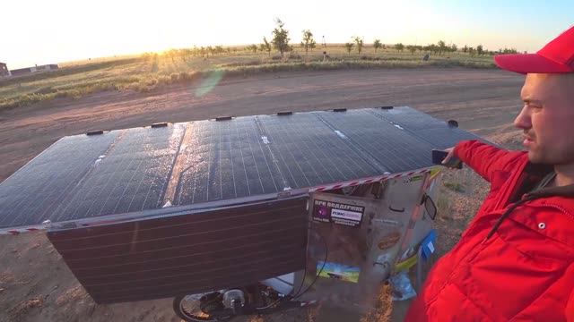 Уральск - Актобе на солнцемобиле Циклоп! #1