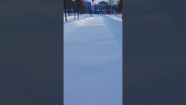 Угадай где это место? #москва #парк #прогулка #магазин #зима