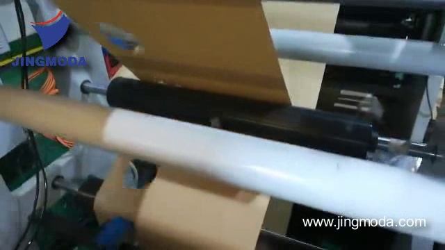 JMD-33DW Бумажные пакеты с прямоугольным дном и окошком