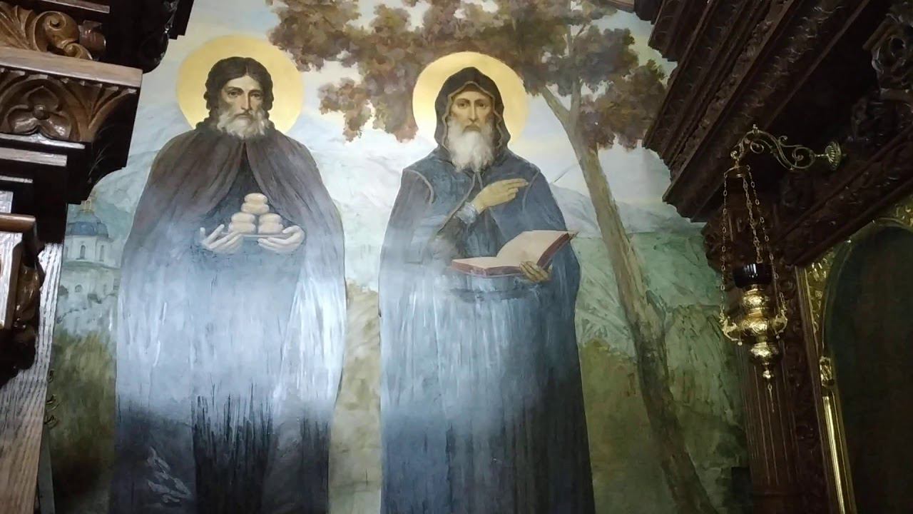 Томашовка.Ризоположенческий мужской монастырь.Храм в честь Киево-Печерских святых.19.07.2020