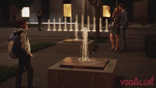 3D визуализация. Проект водных объектов для территории жилого комплекса №152