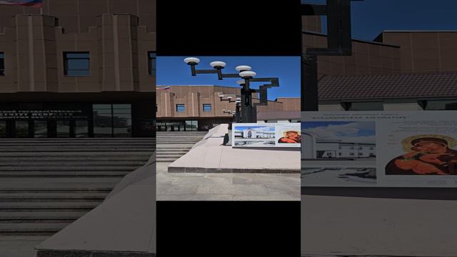 Институт искуств в Красноярске. Икона Казанской Божьей матери.