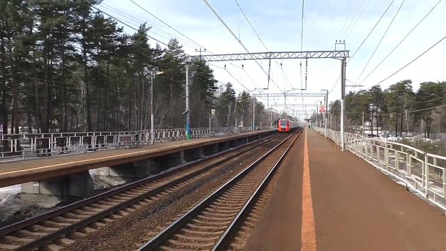 Электропоезд ЭС1-037_022 "Ласточка" (ТЧ-96) скоростной поезд №703Ч/704Ч Москва - Нижний Новгород.