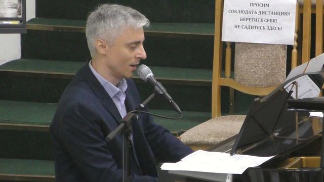 "Господь,Спаситель мой,Тебя взываю я!"-Стебеньков А.(соло).