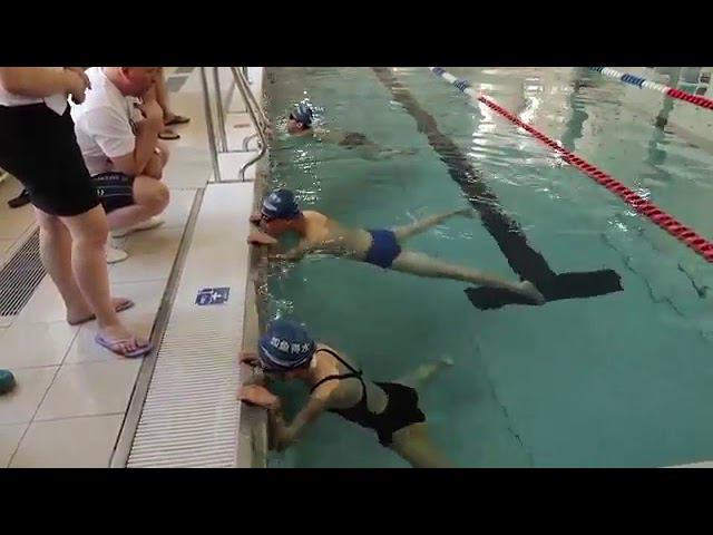 中国游泳训练在莫斯科 Обучение плаванию китайцев в Москве.