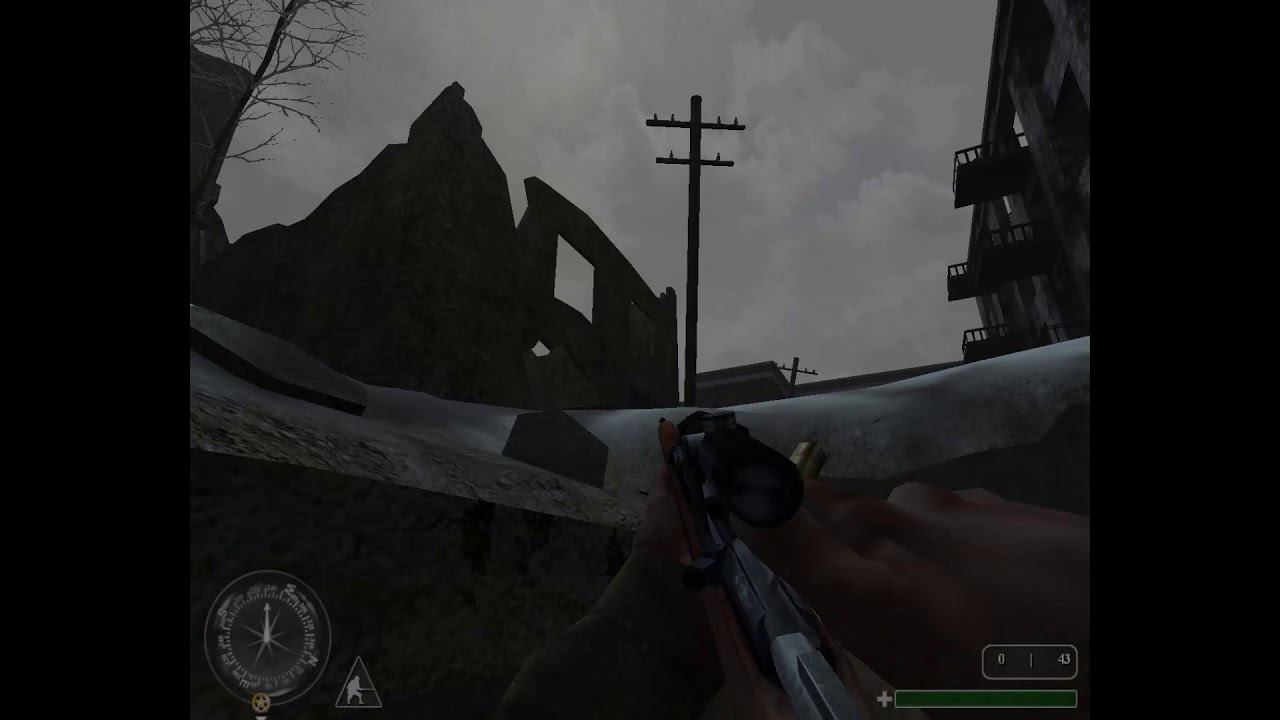 Call of Duty. Канализационные трубы.