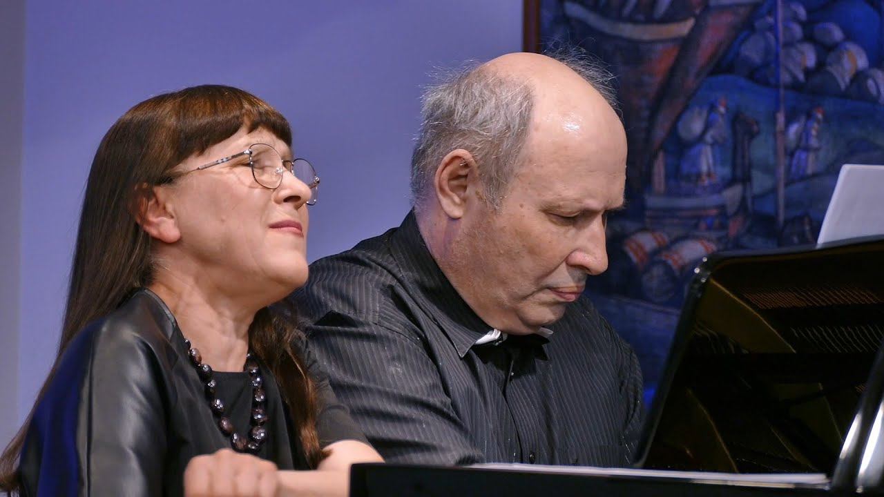 Ф. Шуберт Фантазия фа минор - Эльвира Полонская и Анатолий Полонский