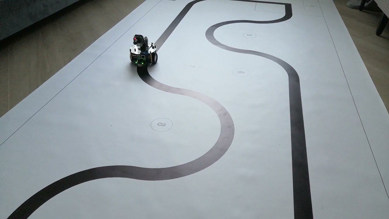 2. Проход по линии после исправления зануления правого PID