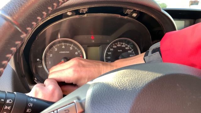 как снять приборку на субару форестер