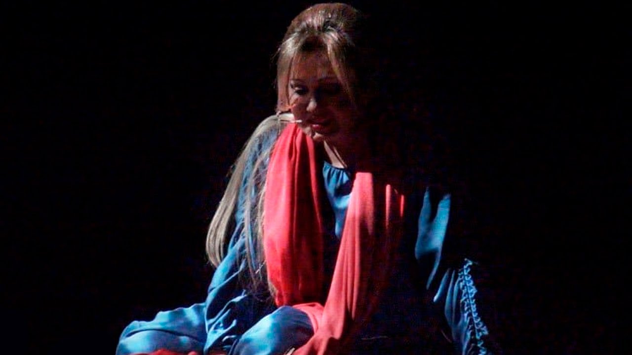 Ирина Климова - фрагменты 900 спектакля "Иисус Христос - суперзвезда" (23.01.2013 г.)