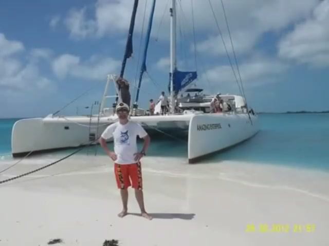 Cuba. Spearfishing. Yacht "Amazing Enterprise". Куба 2012. Подводная охота на Карибах.