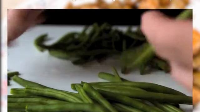 Рецепт - баранина с фасолью и яйцом