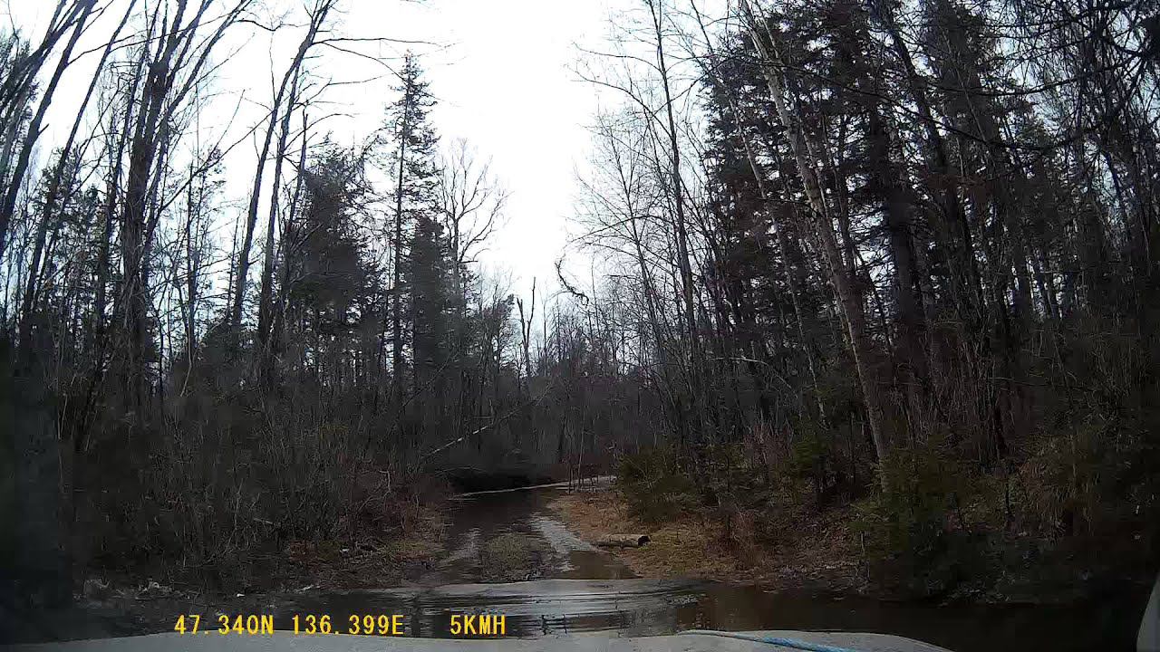 Pajero весна 2015.Речка.Плывем.Жесть.