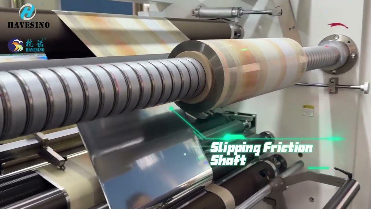 Бобинорезка Havesino HN1300 (резка пленки БОПП)