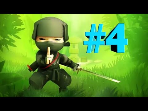 ПРОХОЖДЕНИЕ МИНИ НИНДЗЯ #4 ПЕРВЫЙ БОСС