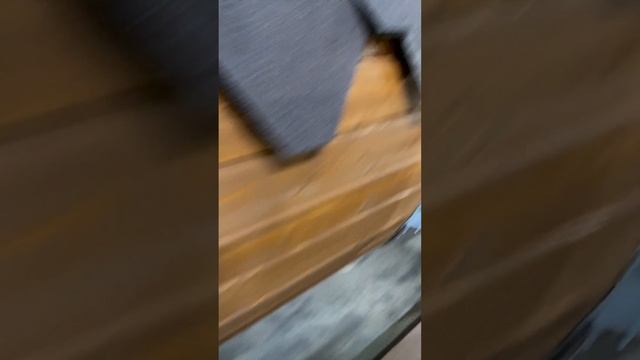 Бочка 4 м с козырьком и топкой на улице с торца