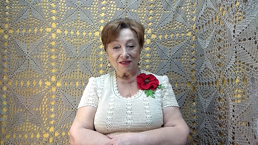 Цветочек "Мак". Мастер-класс по вязанию крючком от О. С. Литвиной.