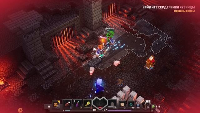 Minecraft Dungeons. Часть 15 (прохождение вдвоем)