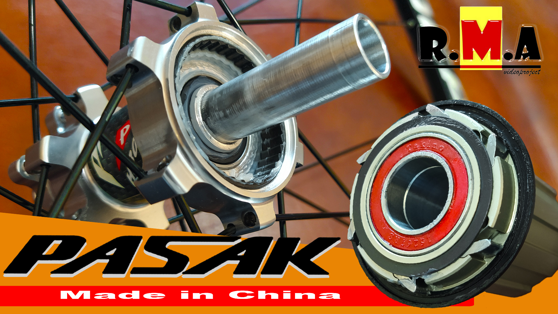 MTB колёса от PASAK - model LOCA PA24 (wheelset 27.5 thru axis)