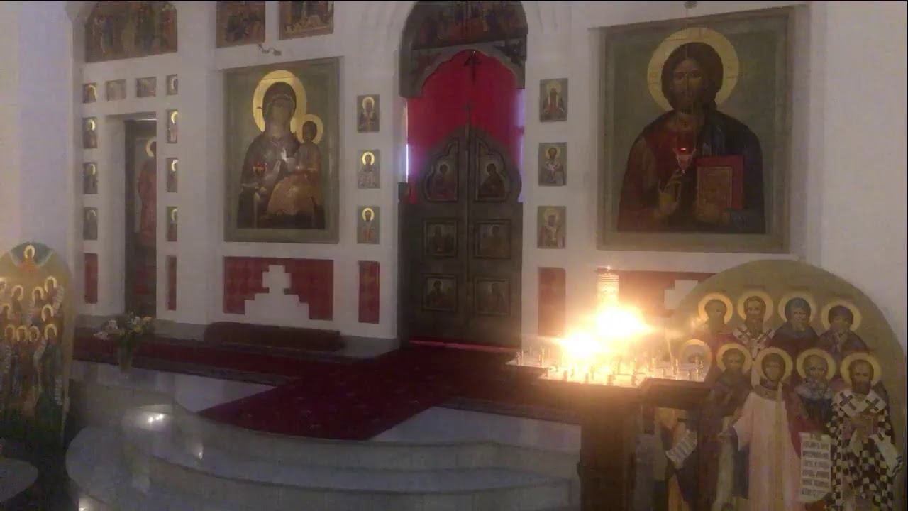 Всенощное Бдение.Перенесение мощей святителя  и Чудотворца Николая !