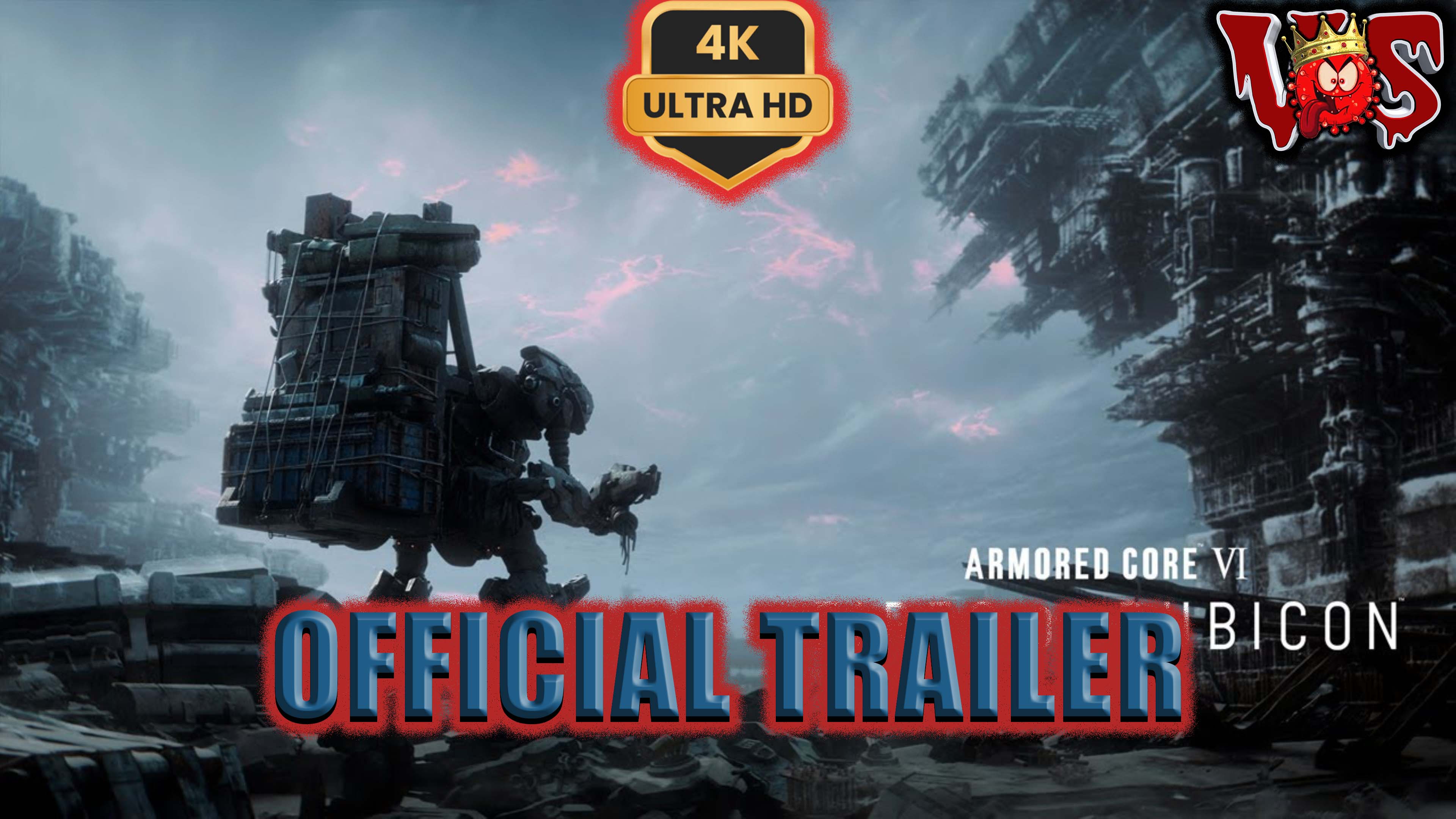 Armored Core 6 Fires Of Rubicon ➤ Официальный трейлер 💥 4K-UHD 💥