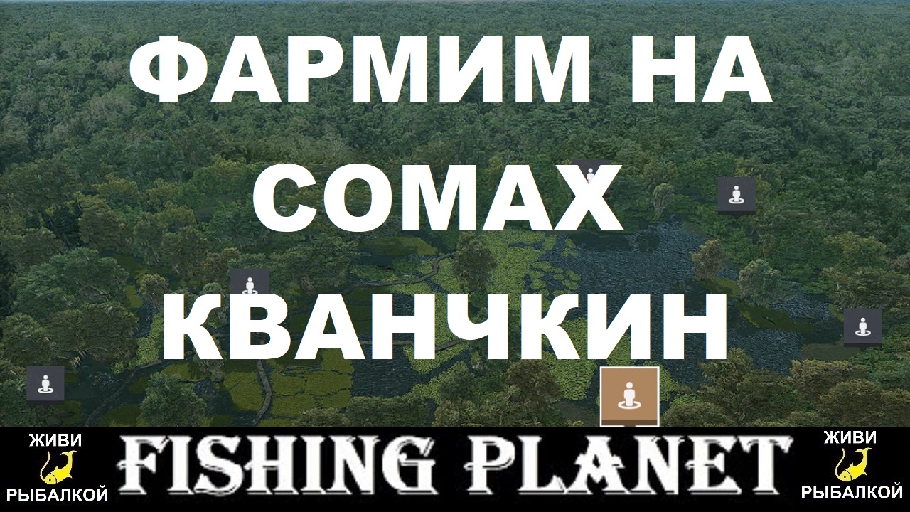 Озеро Кванчкин фарм на сомах в игре Fishing Planet