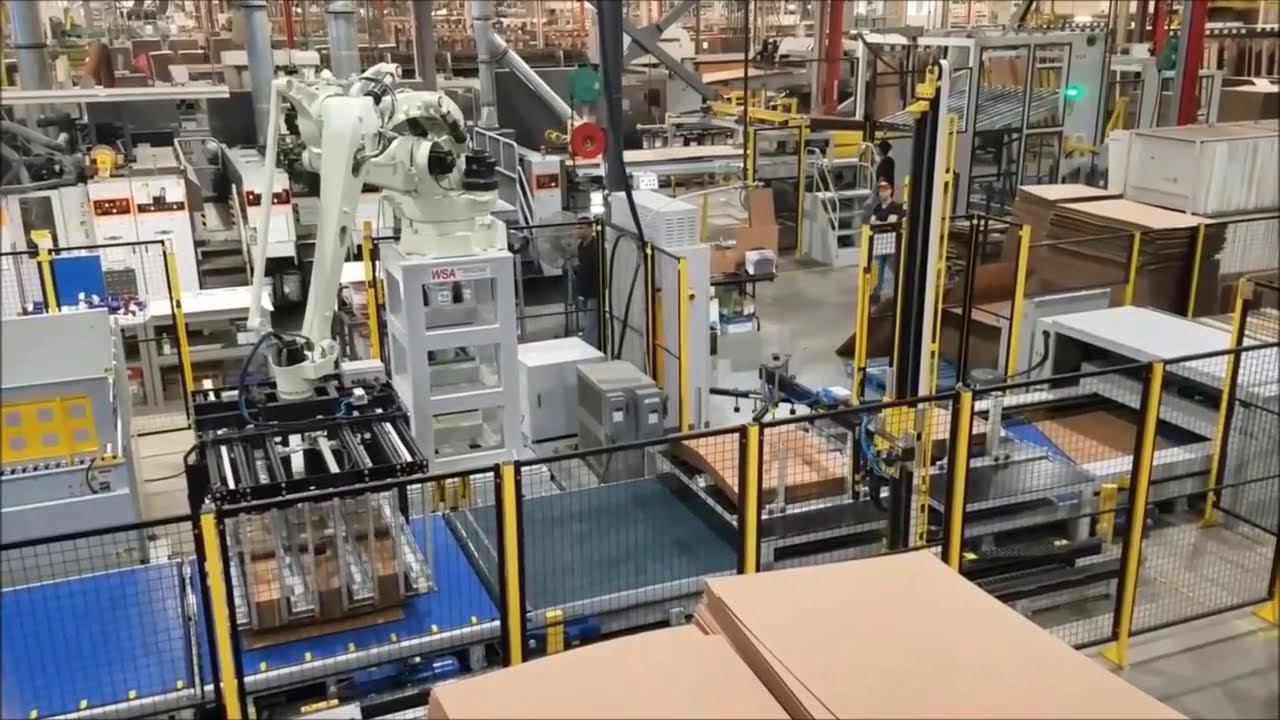 Double Robotic Palletizer D FFG in Canada