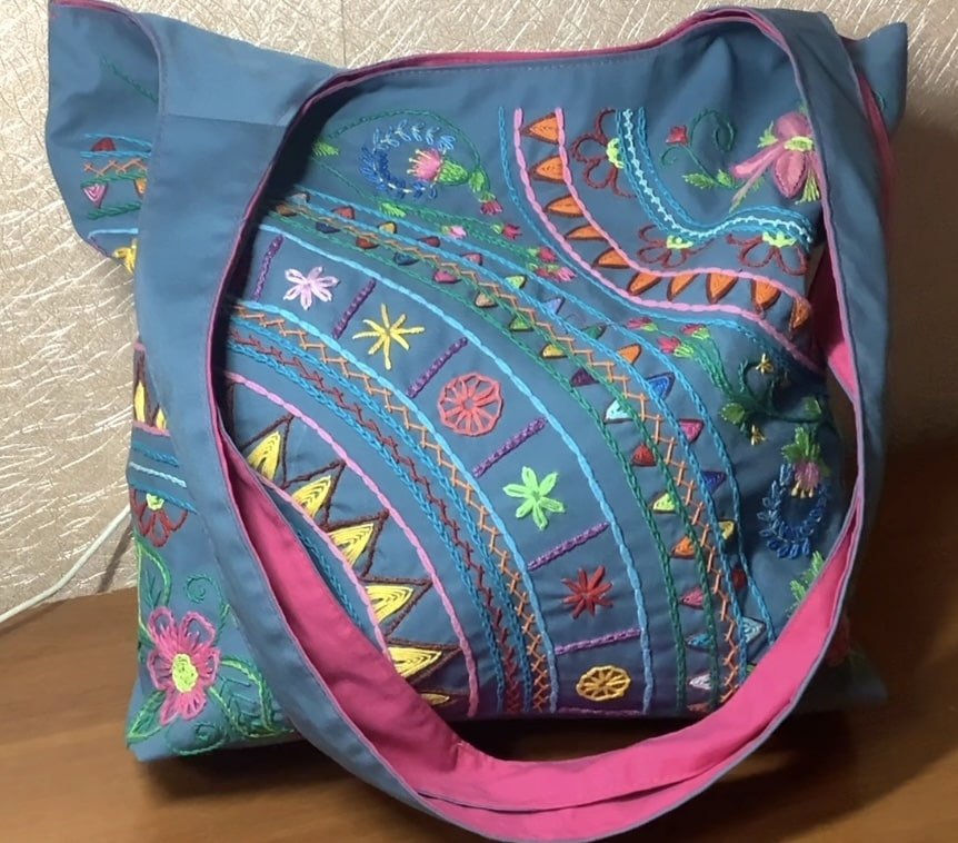 Сама себе ЗАВИДУЮ! Такую сумку я еще не шила!