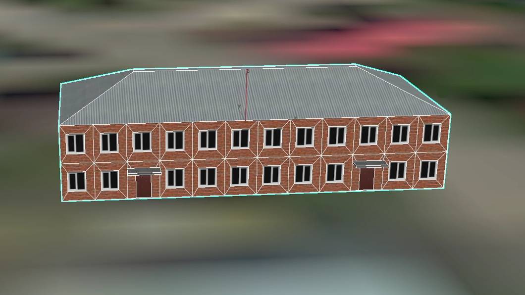 моделирование русского дома из деревни