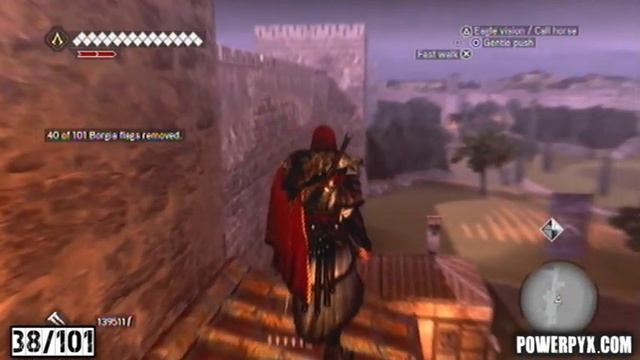 Assassin's Creed Brotherhood - All Flag Locations Part 2 (Campagna District)
