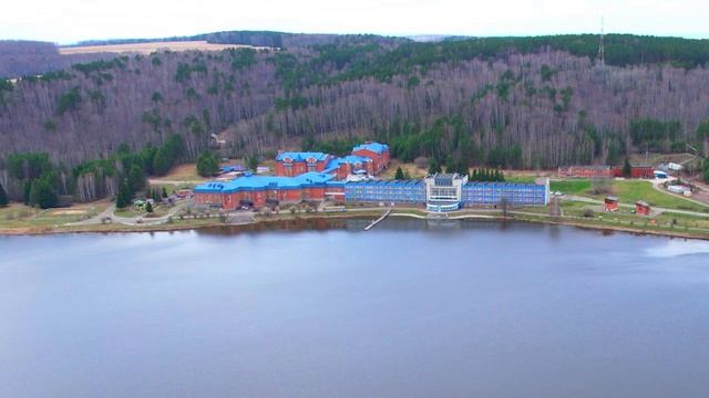 Санаторий-профилакторий Березка с высоты птичьего полета